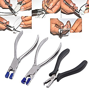 Brrnoo Eyeglasses Repair Set, 3 Pcs Professional Glasses Pliers Kit Professional Eyeglass Repair Set Rimless Disassembly Glasses Frames Optical Tools Set, Eyeglass Plier Set for Eyeglasses Repairing