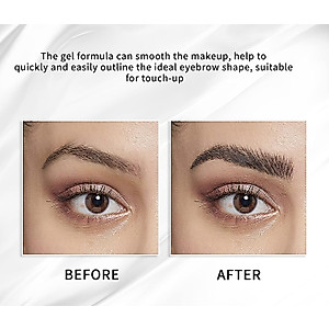 MAEPEOR Eye Brow Kit 25 Piece Waterproof Eyebrow Palette Set 12 Colors Eyebrow Powder 5 Colors Brow Wax 4 Eyebrow Stencils 3 Brushes 1 Eyebrow Pencil for Novice and Professional (25 Piece Set)