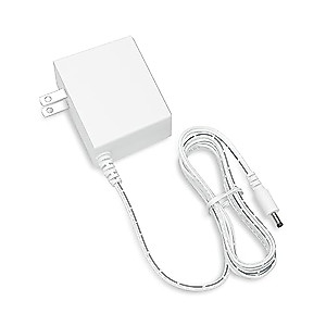 EShine 12 Watt 12V DC Power Supply Adapter with 3.5mm x 1.35mm Plug for LED Under Cabinet Lighting (White)