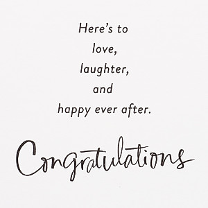 American Greetings Engagement Card (Happy Ever After)