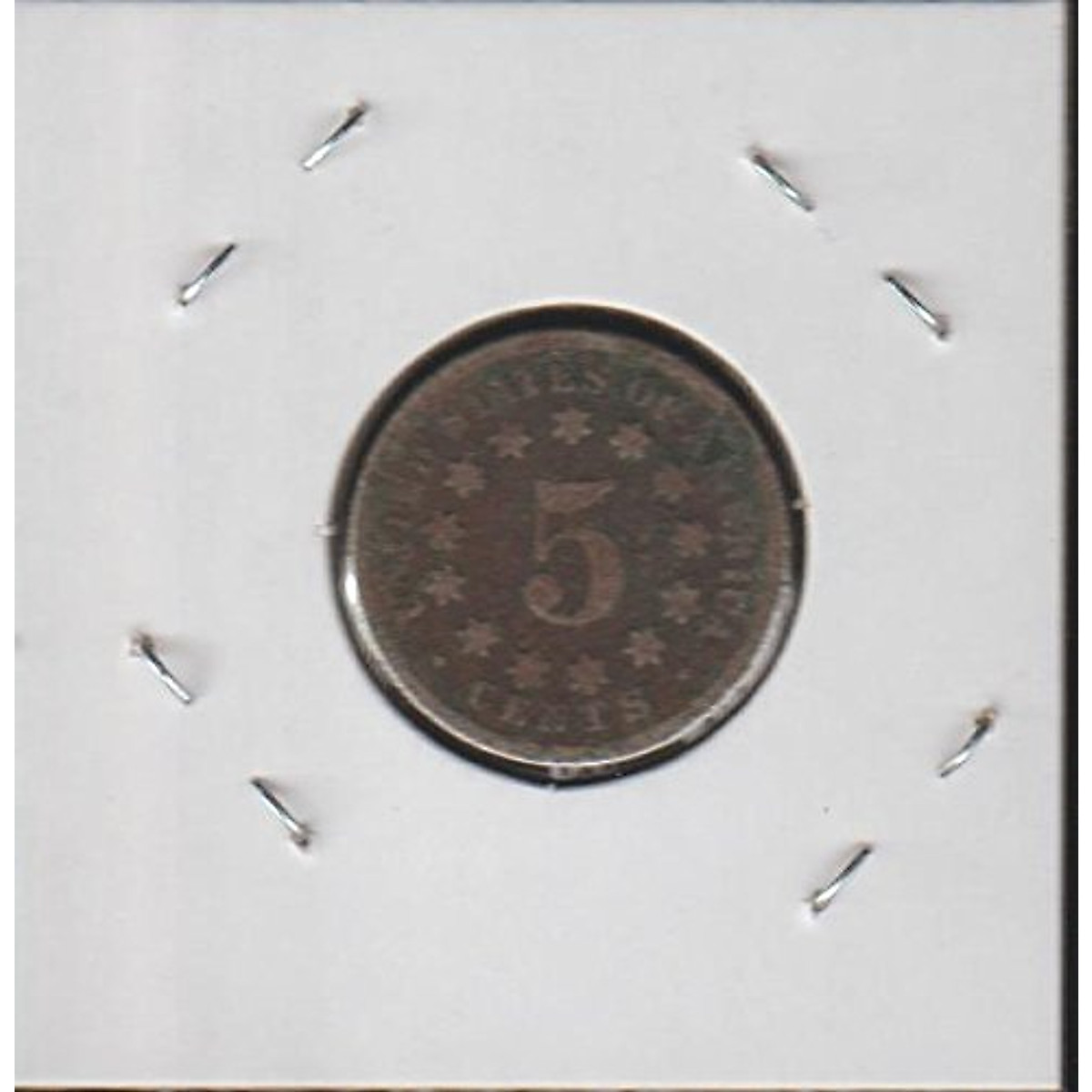 1869 Shield (1866-1883) Nickel Good