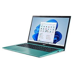 acer Aspire 3 Slim Essential Laptop, 15.6" Full HD Display, 20GB RAM, 1TB SSD Storage, Intel Core i3 Processor, Rj-45 Ethernet, HD Webcam, HDMI, Long Battery Life, Windows 11, Teal, w/GM Accessory