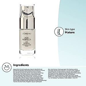 L’Oréal Paris Age Perfect Eye Renewal Cream, 0.5 fl oz - Anti-Aging for Mature Skin
