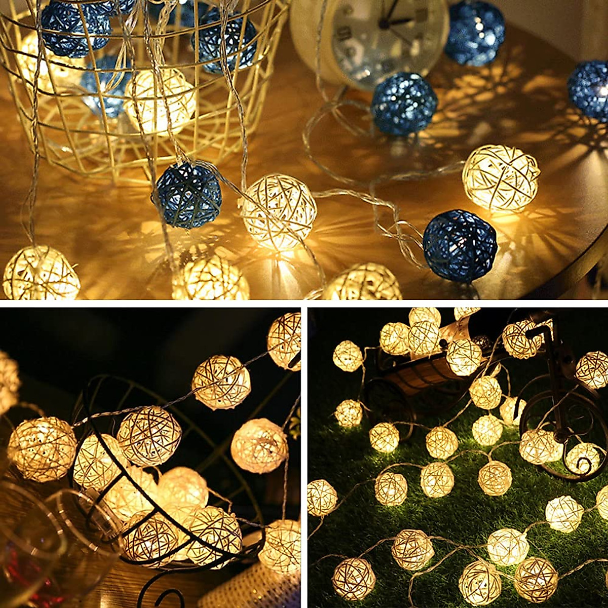 Orbs Vase Fillers for Independence Memorial Day Home Garden Party Decor(2 Inch) Automotive Spark Plugs_AB