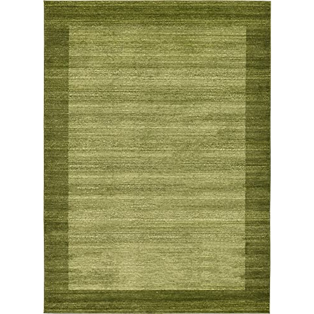 Unique Loom Del Mar Collection Area Rug-Transitional Inspired with Modern Contemporary Design, 8' 0 x 11' 4 Rectangular, Light Green/Beige