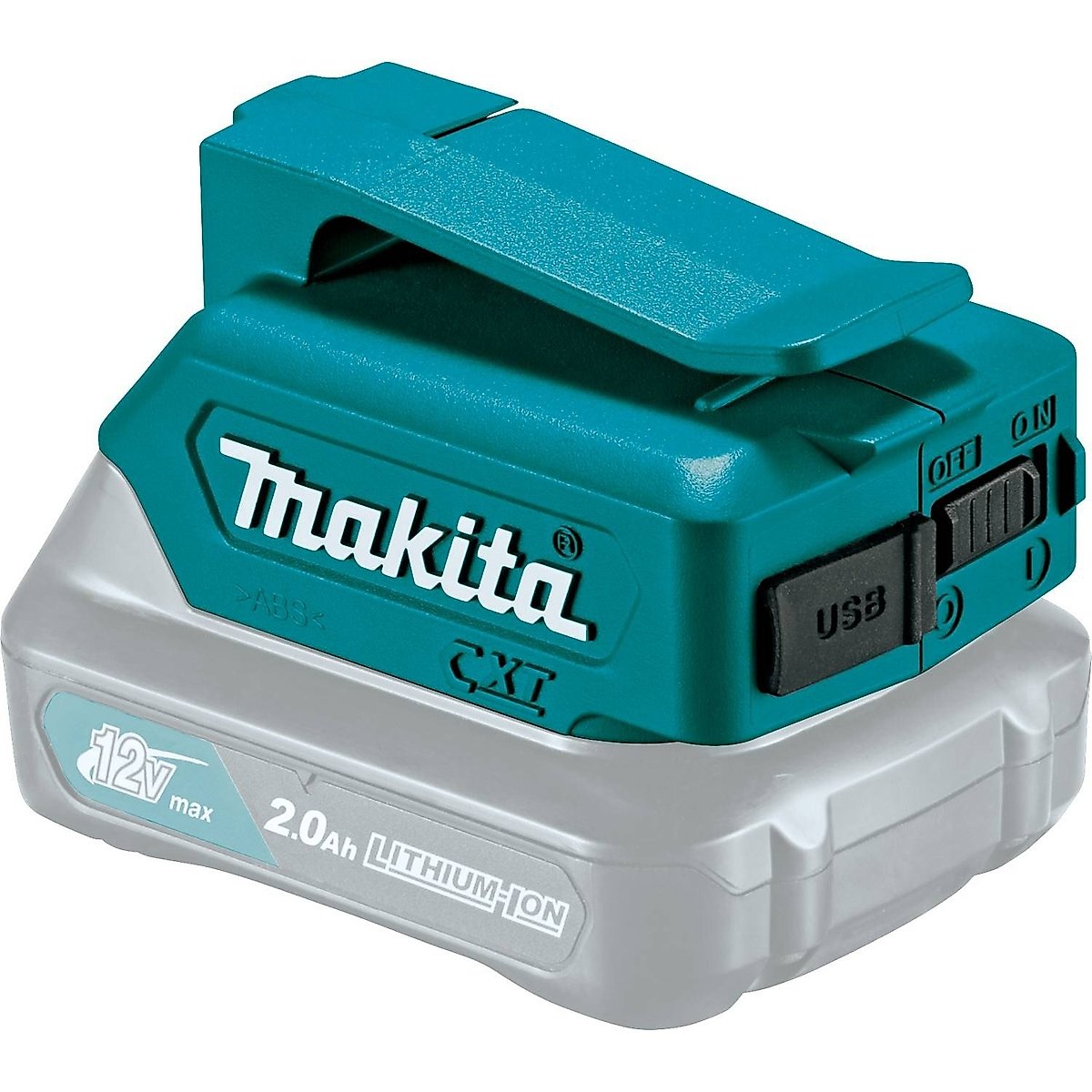 Makita MT01R1 12V max CXT Lithium-Ion Cordless Oscillating Multi-Tool Kit (2.0Ah) with ADP06 12V max CXT Lithium-Ion Cordless Power Source