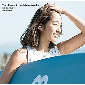 Wireless Bluetooth Earphones TWS Ear Hook Headset Sport Earbuds Upgrade Pro for Ambie Sound Earcuffs 1:1 Earring (Black)