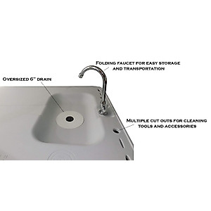 Old Cedar Outfitters Premium Game Cleaning Station with Stainless Steel Legs