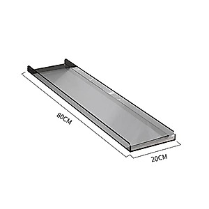 QUANJJ Gray Acrylic Rack Bathroom Bathtub Rack Bath Mobile Phone Partition Storage Tray