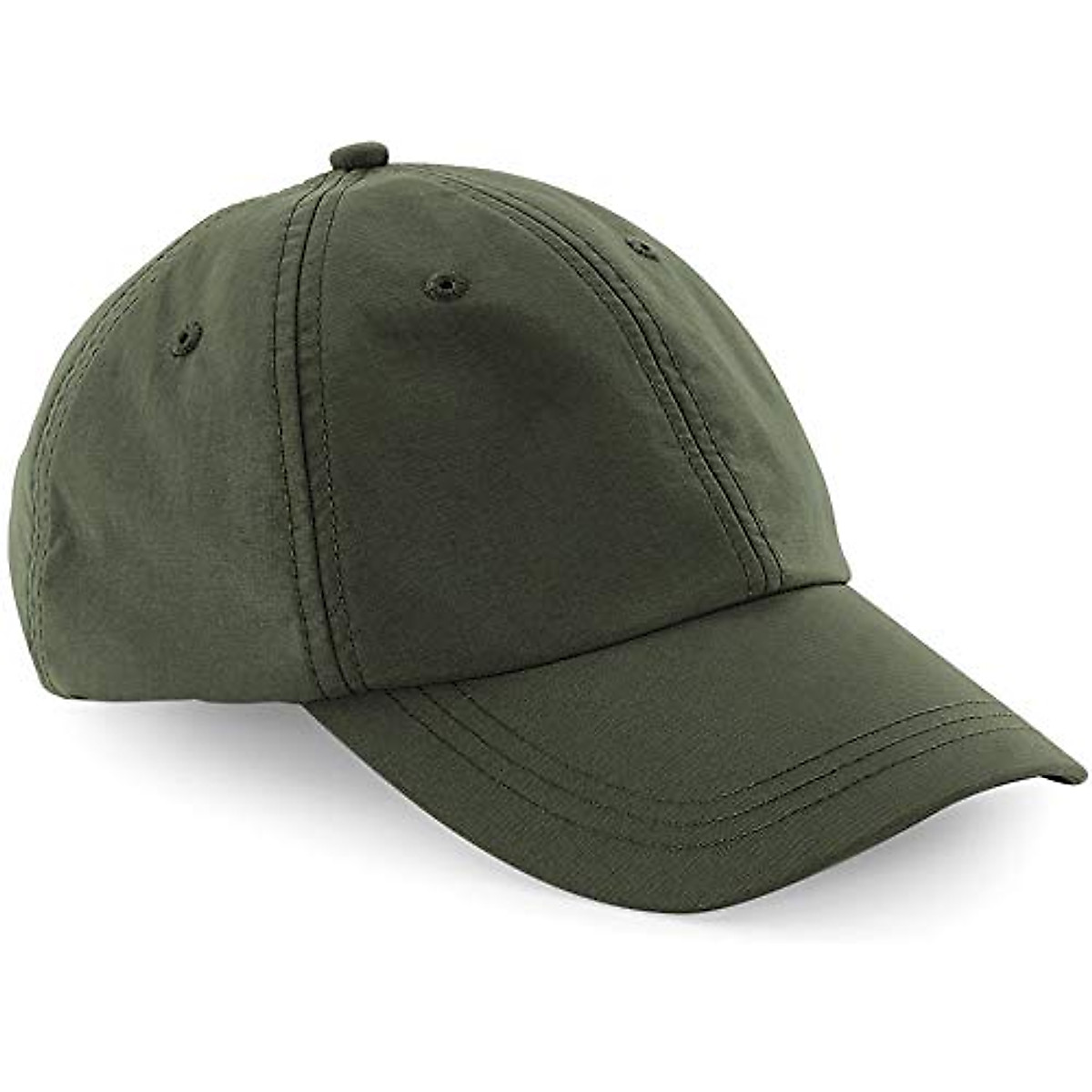 Beechfield Unisex Outdoor Waterproof 6 Panel Baseball Cap (One Size) (Navy Blue)