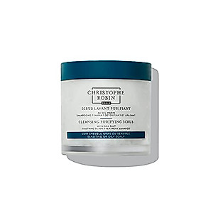 Christophe Robin Cleansing Purifying Scrub with Sea Salt for Oily and Itchy Scalp Detox 8.4 fl. oz