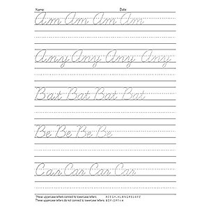 Cursive Handwriting Workbook For Kids: Cursive for beginners workbook. Cursive letter tracing book. Cursive writing practice book to learn writing in cursive