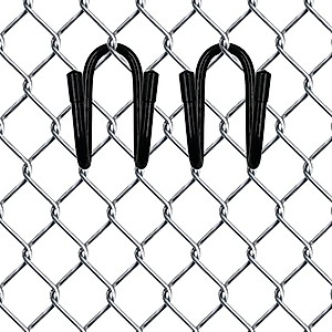 YYST Chain Link Fence Towel Hangers - to Hold Towel, Floats, Robes, to 5 Pound - No Slipping Out for Link Fence, Chain Fence (2)