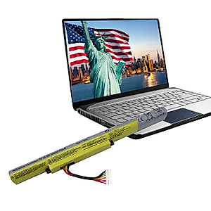 Gomarty L12S4K01 Battery Compatible with Lenovo Ideapad Z400 Z500 Z510 P500 P400 Touch Series L12S4E21 L12M4E21 L12M4K01 4INR19/65-1 14.8V 48WH