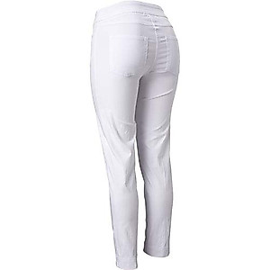 SLIM-SATION Women's Ankle Pant (White,16)