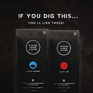 Kicking Horse Coffee, Smart Ass, Medium Roast, Whole Bean, 10 oz