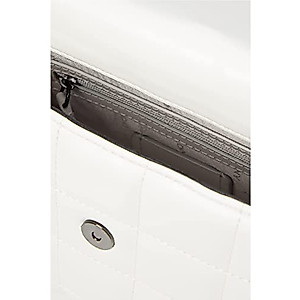 DKNY Queenie Top-Handle Crossbody White/Black One Size