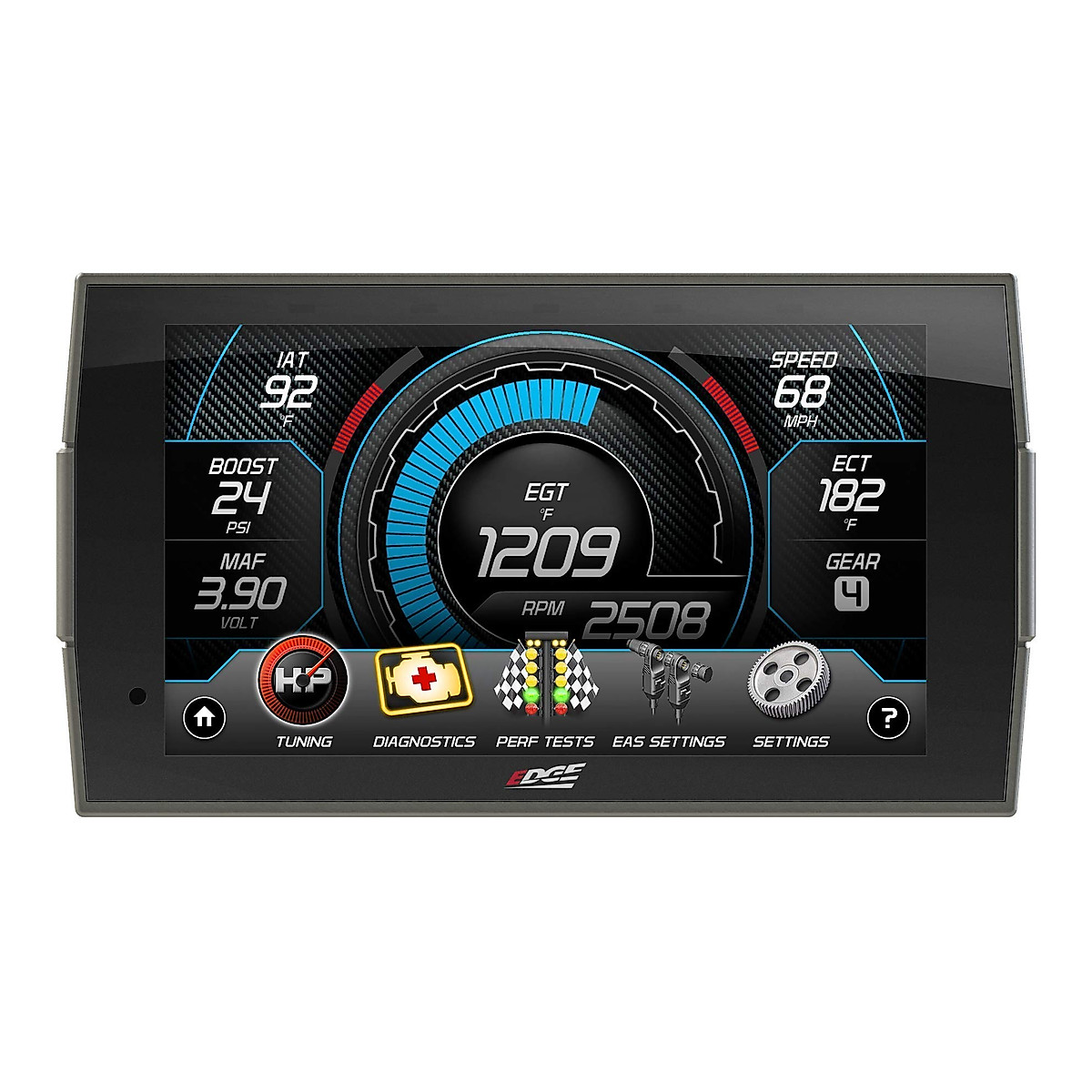 Krazy On Highways Edge Insight CTS3 Digital Gauge, Compatible with 1996 & Up OBD-II Vehicles. 84130-3