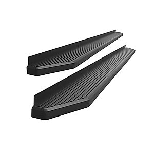 APS 6-inch Aluminum (Black Powder Coated Flat Style) Running Boards Nerf Bars Side Steps Compatible with Ford Explorer 2011-2019 4-Door