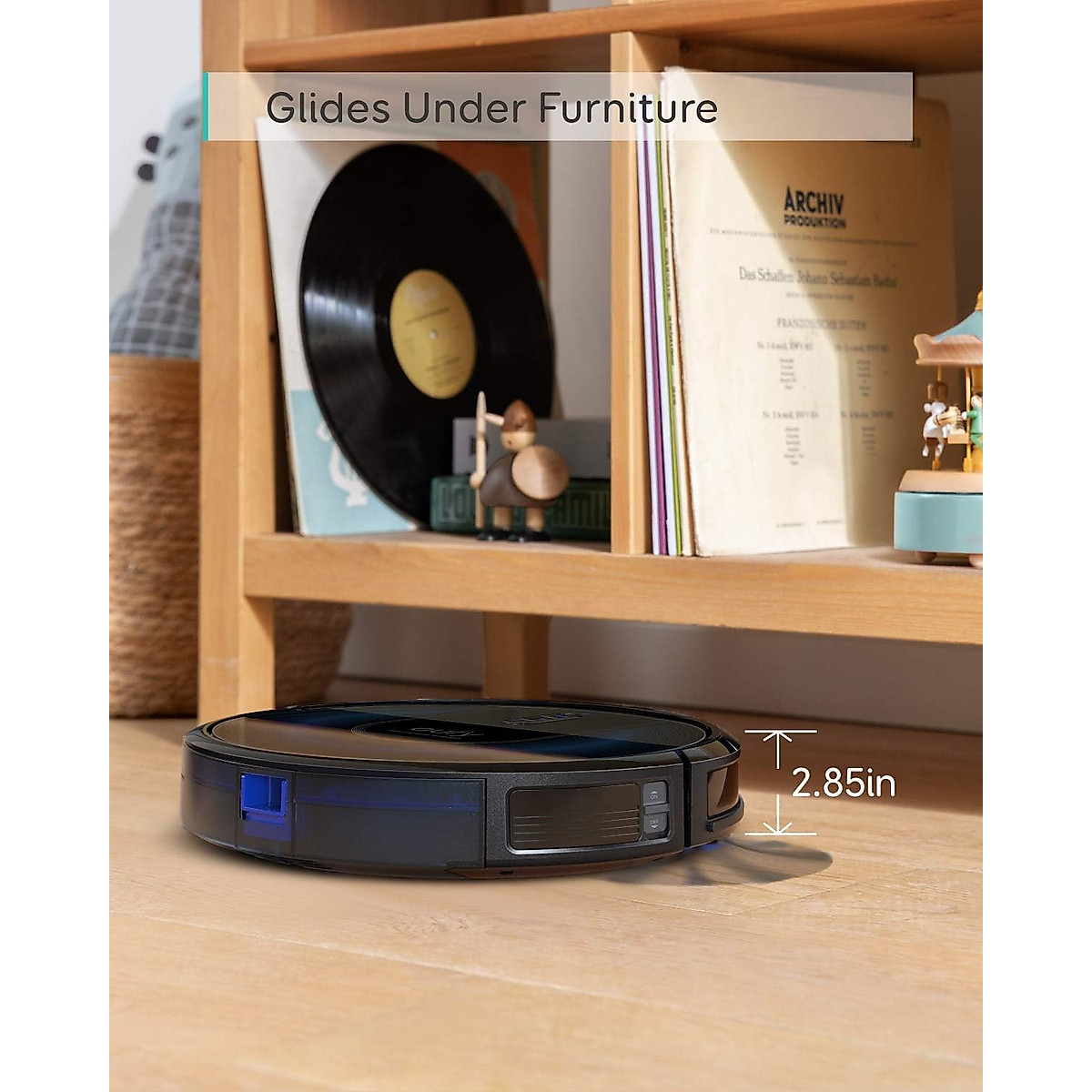 eufy by Anker, RoboVac G30, Robot Vacuum with Dynamic Navigation 2.0, 2000 Pa Strong Suction, Wi-Fi, Compatible with Alexa, Carpets and Hard Floors, Ideal for Pet Owners