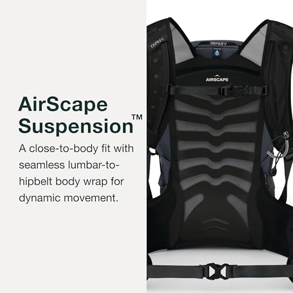 Osprey Tempest 20L Women's Hiking Backpack with Hipbelt, Violac Purple, WM/L