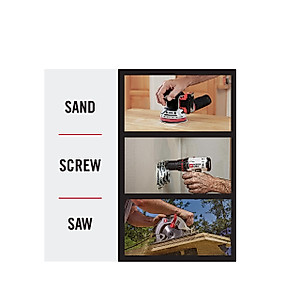 PORTER-CABLE 20V MAX* Cordless Drill Combo Kit, 8-Tool (PCCK6118)