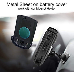 KJD Inrico B01 Wireless Handheld Microphone Bluetooth Version 4.2 PTT for W7 N60 W2PLUS Android Mobile Radio Phone Work with Zello Real PTT NOT Support iOS System 1111