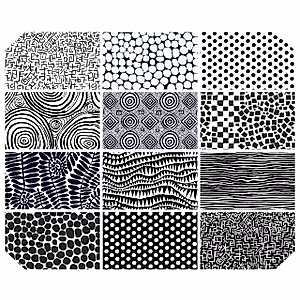 Kaffe Fassett Collective- Black and White Precuts | Saturday Stash Layer Cake