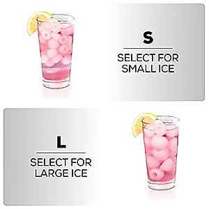 Igloo ICEB26RR Automatic Portable Electric Countertop Ice Maker Machine, 26 Pounds in 24 Hours, 9 Ice Cubes Ready in 7 minutes, With Ice Scoop and Basket, Perfect for Water Bottles, Mixed Drinks