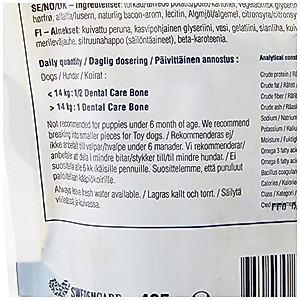 ProDen PlaqueOff System Dental Care Bones - Dog Teeth Cleaning Bones for Oral Hygiene - Supports Fresh Breath & Healthy Mouth for Dogs - Medium/Large Canine Formula - Bacon Flavor - 17 oz