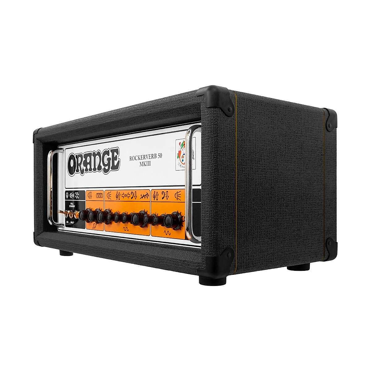 Orange Rockerverb 50 MKIII - 50-Watt 2-Channel Tube Head - Black