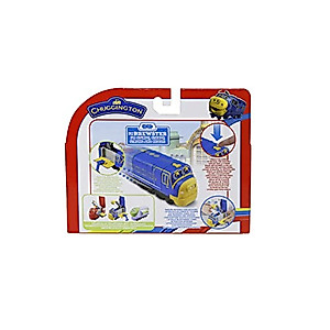 Chuggington - Pop and Transform Chuggers – Brewster - 5" Transforming Train Toy - Free-Rolling Wheels - Birthday Gift for Preschool Kids Age 3 and Up - Fun for 3 4 5 Year Old Boys and Girls
