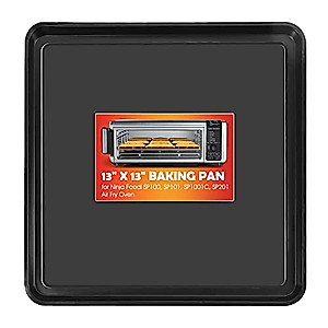 13" × 13" Nonstick Baking Sheet, Replacement Baking Pan for Ninja SP100, SP101, SP1001C, SP201 Foodi Air Fry Oven, Baking Tray for Ninja Foodi 8-in-1 Air Fry Oven