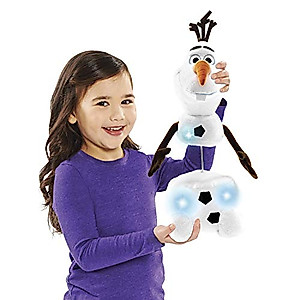 Frozen Disney Pull Apart Olaf Plush with Lights and Sounds, Kids Toys for Ages 3 Up, Amazon Exclusive by Just Play