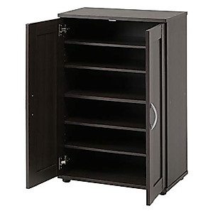 不二貿易(Fujiboeki) Fuji Boeki 86035 Shoe Box, Entryway Storage, 6 Tiers, Width 23.6 inches (60 cm), Brown