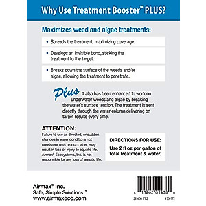 Airmax Treatment Booster Plus Enhances Treatment Effectiveness - 16 Ounce