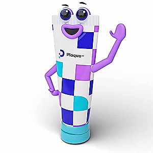 PlaqueHD Plaque Disclosing Toothpaste | Fresh Mint Flavor | Made in The USA | Gluten Free, Fluoride Based Plaque Remover for a Gentle Whitening Formula and Fresh Breath | Oral Care | 4.01 OZ