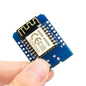 KeeYees ESP8266 ESP-12F Mini WLAN WiFi Development Board 4M Bytes for Arduino for NodeMcu for WeMos (5PCS)