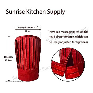 Hibachi Chef Tall Hat in Red with Headband and Wee Wee Squirting Boy (Black Dragon)