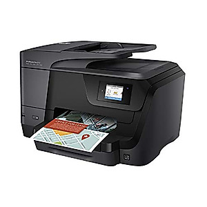 HP Officejet Pro 8715 All-in-One Multifunction Printer - Thermal Inkjet - Print/Copy/Scanner/Fax (Renewed)