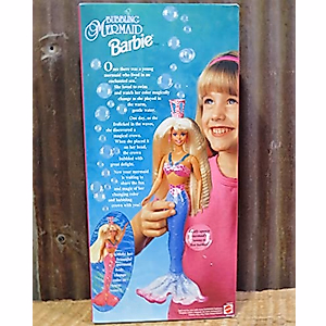 Barbie Bubbling Mermaid Doll w Color Change Body (1996)