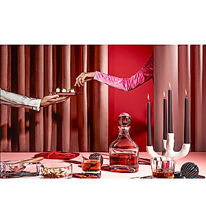 Nude Hemingway Set, Crystal Whiskey Glass, |Lead-Free|, Scotch Glasses for Men and Women Glasses for Home Bar and Dining Glasses, Dof Whisky Glasses Set Of 4