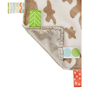 Taggies Chara Counter Blanket, Patches Pig, 13x13 Inch (Pack of 1)