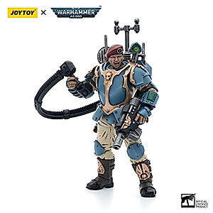 JoyToy Warhammer 40K: Astra Militarum Tempestus Scions Command Squad Vox Operator 1:18 Scale Figure