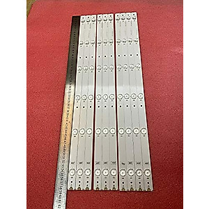 Strip for 10pcs LED Strip for Hisense UB55EC591 LC-55N6000U 55h7b 55h7b2 55h7c SVH550AF2
