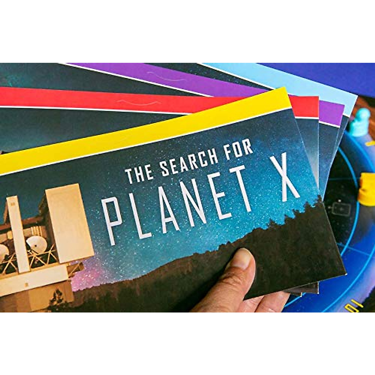 Renegade Game Studios The Search for Planet X, 1-4 Players, Ages 13+, 60-75 Minutes, Take on The Role of Astronomers, Deduction Game