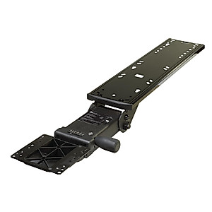 3M Keyboard Tray, Just Lift To Adjust Height And Tilt, Sturdy Tray Includes Gel Wrist Rest And Precise Mouse Pad, Swivels Side To Side And Stores Under Desk, 23" Track, Black (AKT90LE)