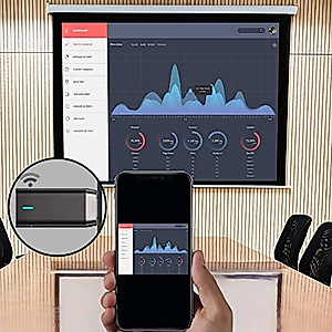 #kOO55y Wireless Display Adapter/Receiver 1080P Support Mirror Phone/Tablet/Laptop to HDTV Supports Select Android & Windows
