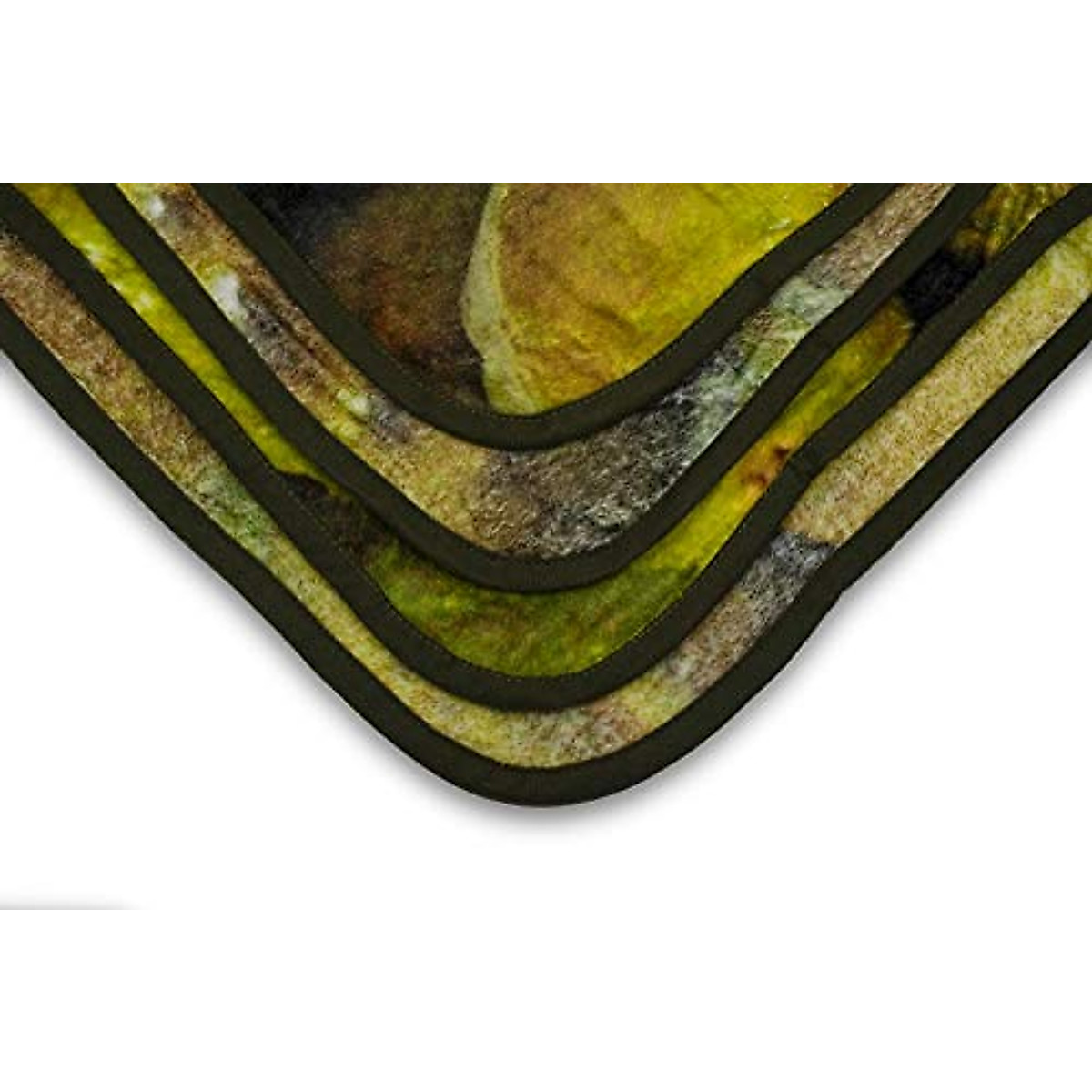 Pickles Fleece Throw Blanket | Large Soft Fleece Pickle Blanket | Food Blanket Soft Blankets and Throws | Officially Licensed Pickle Throw Blankets | Measures 60 x 45 Inches