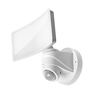 Home Zone Security Lights Motion Sensor Light Outdoor, 18W 1600 Lumens Motion Security Light, 5000K White Light, IP65 Waterproof, 5000K Color Temperature Detected Flood Light for Garage, Yard, Porch